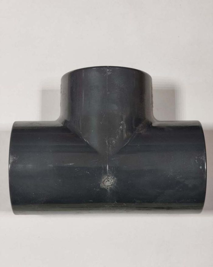 PVC Tee 2 Inch Heavy Duty PVC Pipe Fitting Strong Tee Connector For