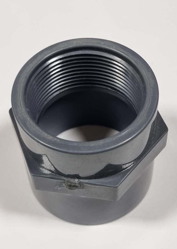 PVC Female Socket 2 Inch – Threaded Pipe Coupling Fitting for Plumbing ...