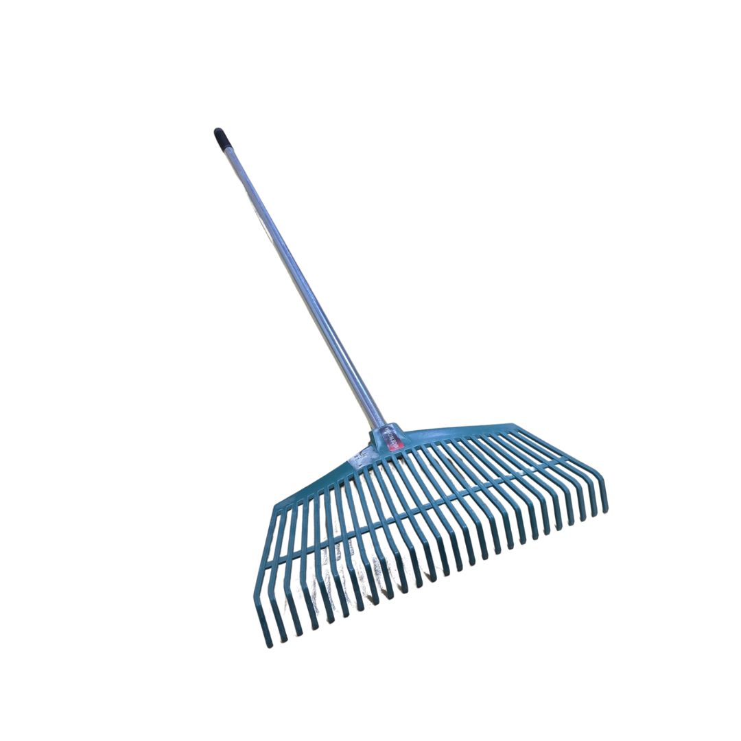 Garden Rake 26 Plastic Teeth supplier in UAE | Steel Handle Lawn & Leaf ...