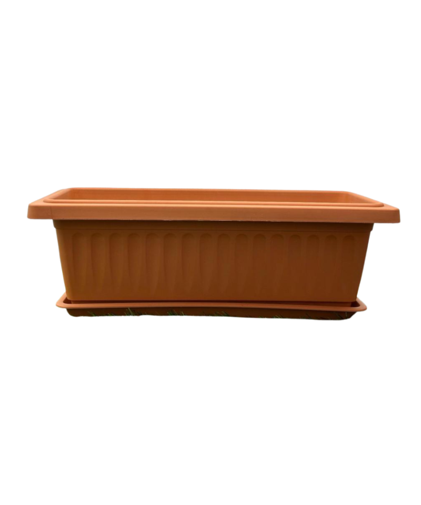 Rectangular Plastic Pots in UAE, Durable Planters for Gardens