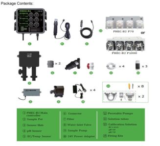 PHEC-B2 Automatic Nutrient Dosing System – Digital pH & EC Controller ...