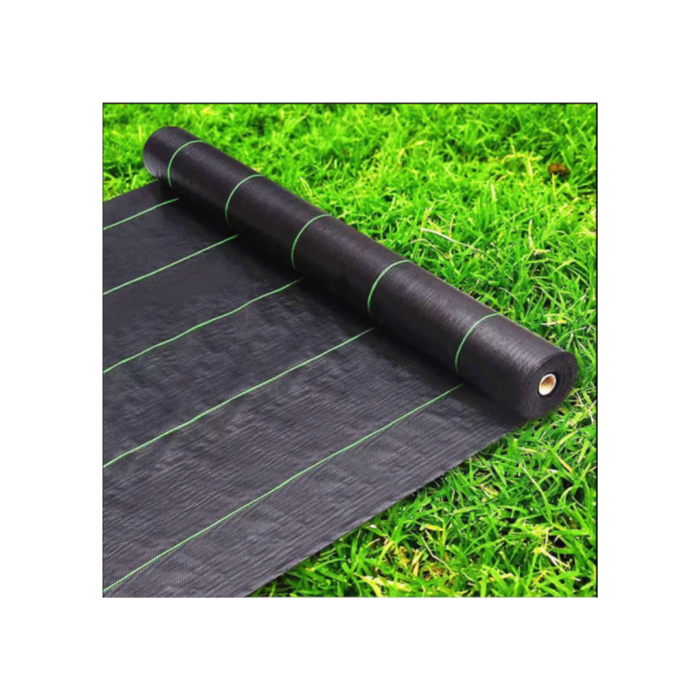 Black Weed Mat 2m x 100m 100 GSM | Heavy-Duty UV Stabilized for ...